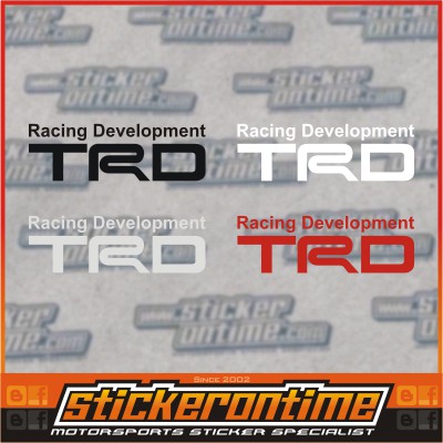 Car Sticker TRD Toyota Vios Passo Altis Myvi Avanza Sienta Yaris Prius ...