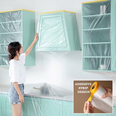 20m Furniture Sofa Dustproof Film Plastic Cover Home Decoration Cloth ...