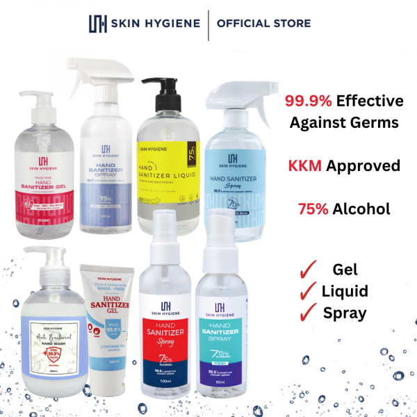 SH Hand/Spray/Gel Sanitizers (500ml/100ml/60ml) ORCHID-H.SOAP-500ML ...