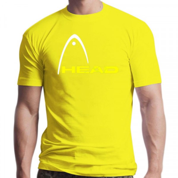 New 2021 head tennis Sport Logo T shirt S-3XL athletes black 4XL | PGMall