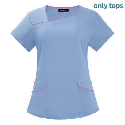High Quality Nursing Scrubs Women Uniforms Pet Grooming Scrub Set Short ...