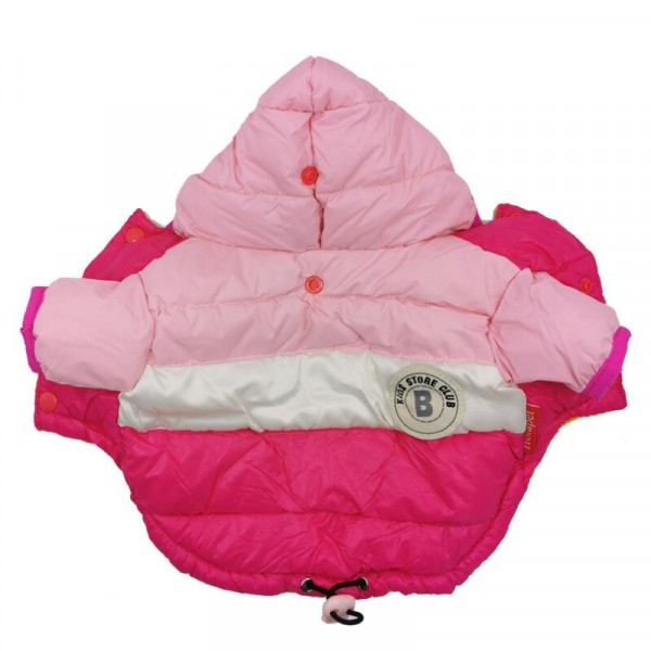 Waterproof Big Dog Down Jacket Winter Warm Dog Clothes for Small Medium ...