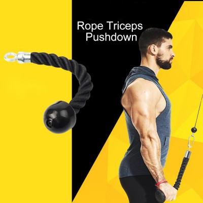 rope push down biceps