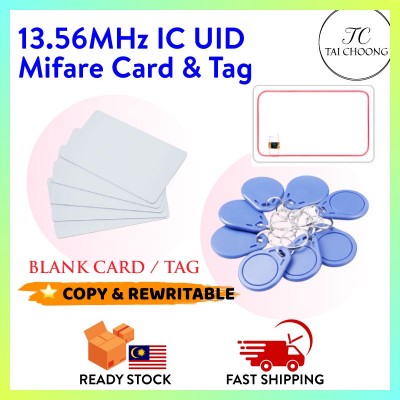 13.56MHz UID IC Mifare CUID Card or Tag (Read & Write) - 1 pc Tag (IC ...