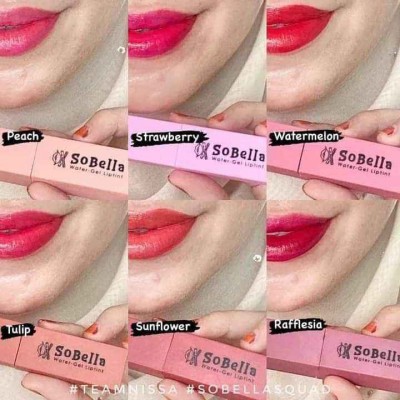 Sobella liptint - peach, Strawberry, Sunflower, Watermelon, Tulip ...