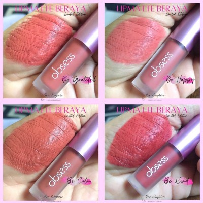OBSESS COSMETICS LIPSTIK ROYAL EDITION, LIPMATTE BERAYA, LIPSTICK GLAM ...