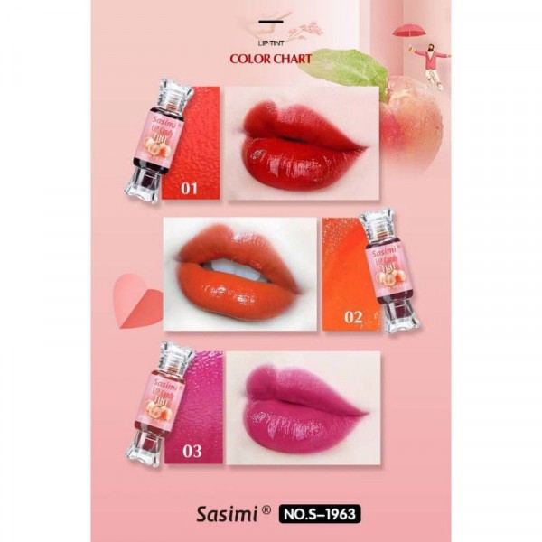 [BORONG] RM1.60 *24PCS LIP TINT SASIMI E L | PGMall