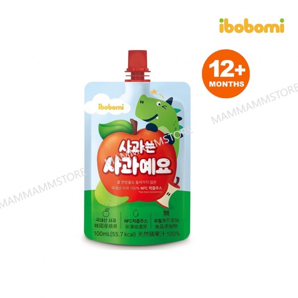 Ibobomi NFC Apple Juice 100ml for 12 months+ | pgmall