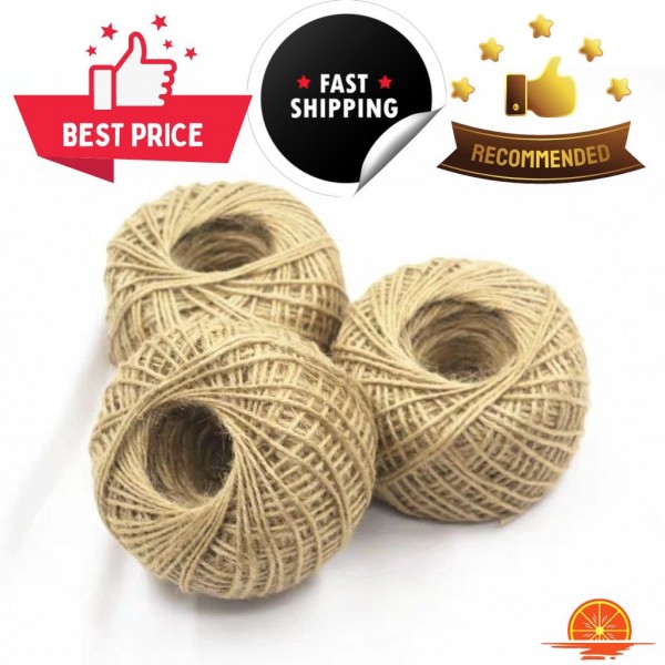 45-50m Hemp Rope / Jute / Tali Guni / Ribbon / Stationery DIY / Gift ...