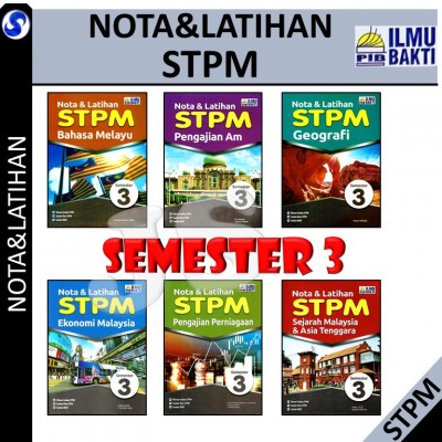 NOTA & LATIHAN STPM SEMESTER 3 (2023/2022/2021) - ILMU BAKTI 2023 P.PERNIAGAAN | PGMall