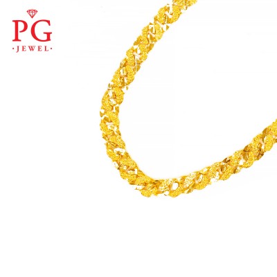 PG Jewel 22K Gold Jewellery Bracelet / Barang Kemas 916 Rantai Tangan ...