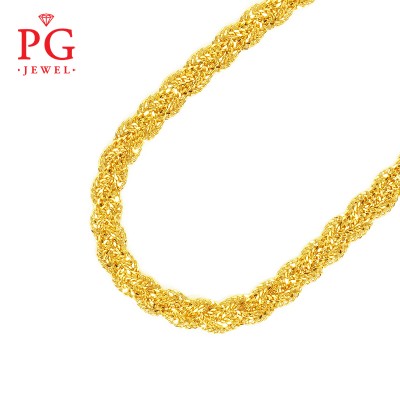 PG Jewel 22K Gold Jewellery Bracelet / Barang Kemas 916 (RT) Rantai ...