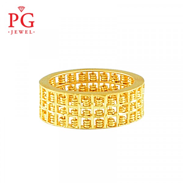 PG Jewel 22K Gold Jewellery Ring / Barang Kemas 916 Cincin PGJR100020 ...