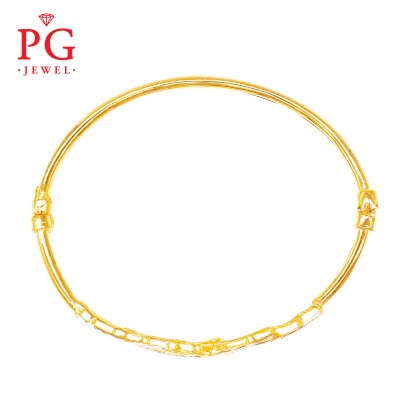 PG Jewel 22K Gold Jewellery Bangle / Barang Kemas 916 Gelang Tangan ...