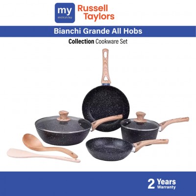 Russell Taylors Bianchi Grande All Hobs Cookware Set CWS-6 | PGMall