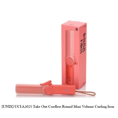 [UNIX] UCI-A2025 Take Out Cordless Round Mini Volume Curling Iron | PGMall