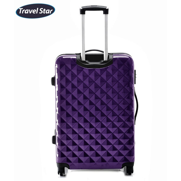 (RAYA 2019) Travel Star 288 Triangle Design Hard Case Luggage Bagasi ...