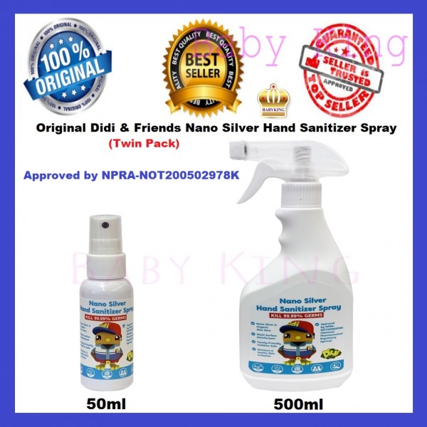 Original Didi & Friends Didi And Friends Nano Silver Hand Sanitizer ...
