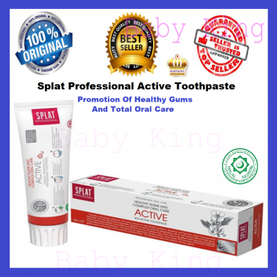 Original Splat Professional Active Toothpaste Toothpastes Tooth Paste ...