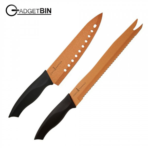Copper Chef 2-Piece Ever Sharp Knife Set | PGMall