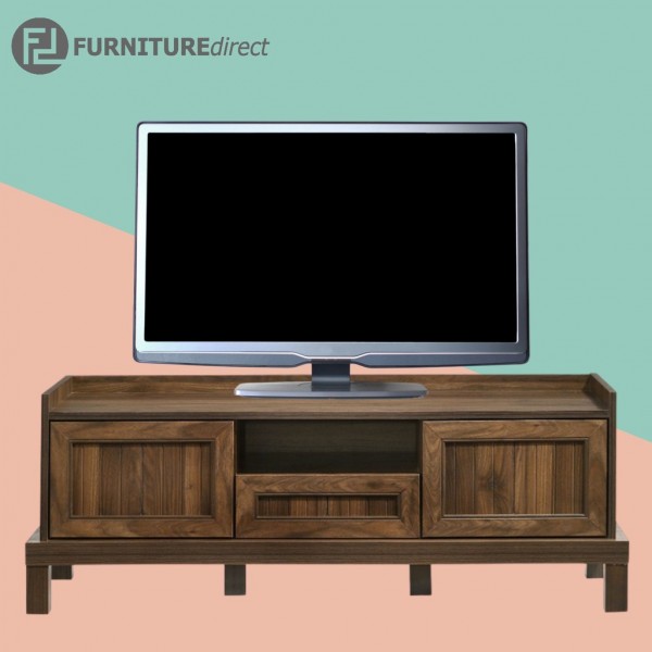 CONAN 4 Feet TV cabinet/ rak tv/ rak tv kayu/ kabinet tv | PGMall