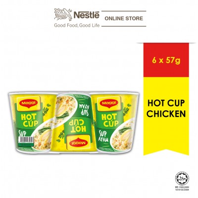MAGGI Hot Cup Chicken 6 Cups 57g | PGMall