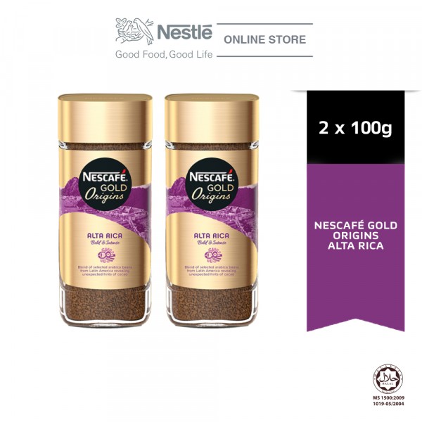NESCAFE Gold Origins Alta Rica 100g Bundle of 2 | PGMall