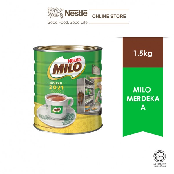 NESTLE MILO ACTIV-GO CHOCOLATE MALT POWDER Tin 1.5kg - Merdeka A | PGMall