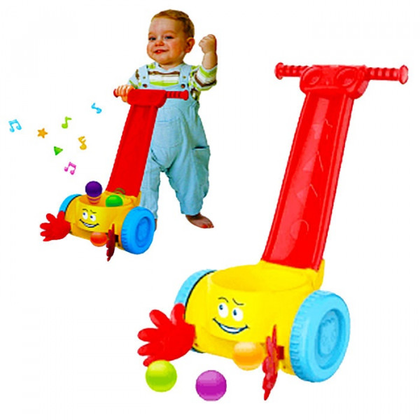 JOYIES Baby Popper Walker Scoop & Whirl Ball With Sound and Music Learn ...