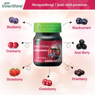 InnerShine Prune 6's + Mato Bright 6's + Berry 6's (42ml)+ (Beautiful ...