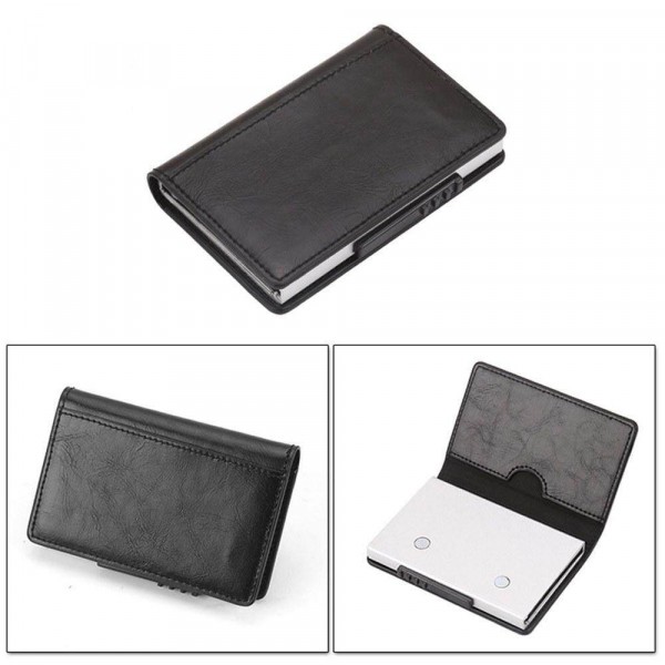 RFID Ridge US Popular Metal Money Clip Aluminium Wallet Card Holder ...