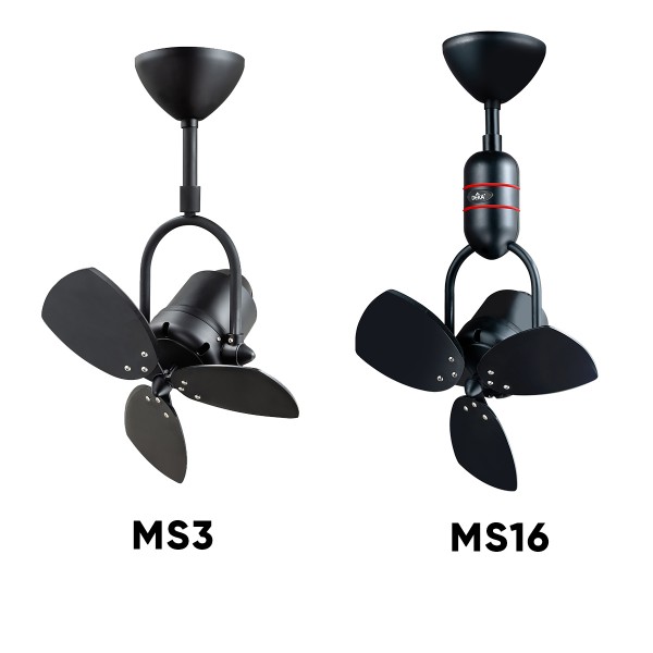 Deka Designer Wall Fan Ceiling Fan 16” With Remote Control M3 MS16 not ...