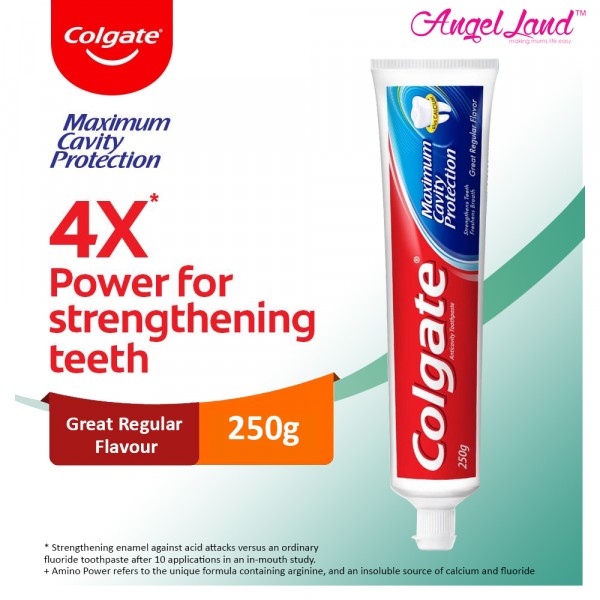 Colgate Maximum Cavity Protection Great Regular Flavour Toothpaste 250g ...