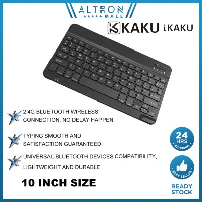 IKAKU KAKU JIEDA 2.4 Ghz Bluetooth 3.0 Wireless Keyboard Portable ...