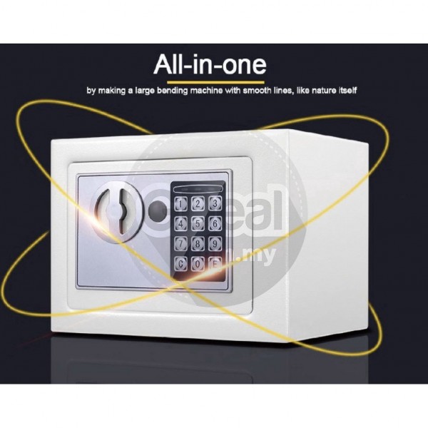 GDeal Safe Home Mini Safety Box Into The Wall Electronic Password Safe ...