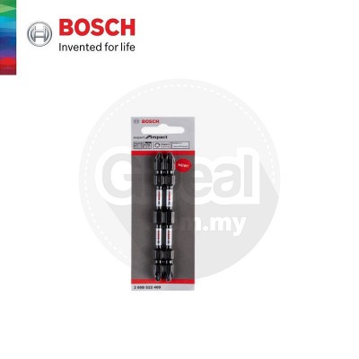 GDeal BOSCH AC 2pcs Expert Impact 110mm Black Oxide PH2 Double-Ended Screwdriver Bit Set ...