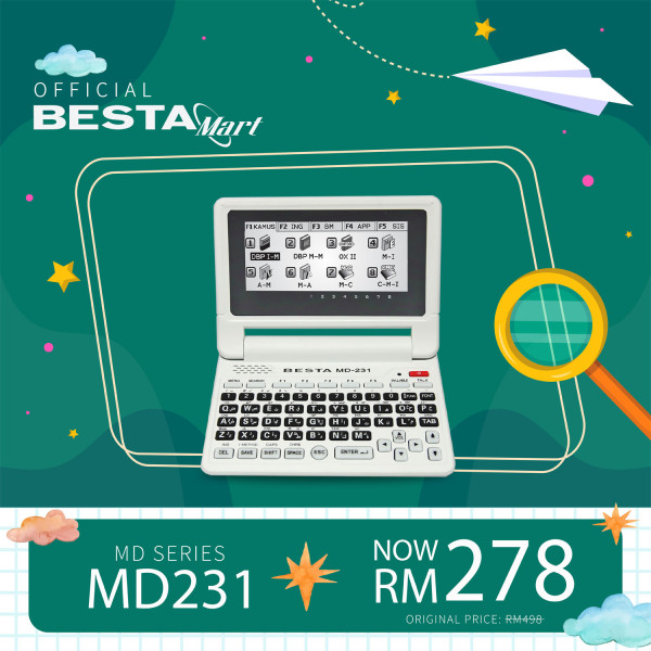Besta Dictionary MD231 [This is Special Discount Price only at PG MALL] Green | PGMall