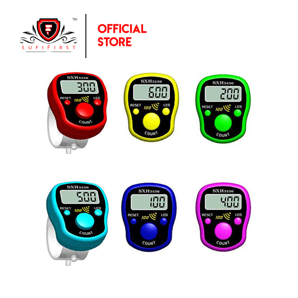 Finger Counter with 100 times Alarm LCD Electronic Digital Tally ...