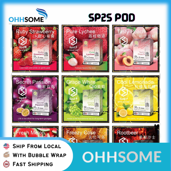 Original Sp2s Series Transparent Refill Pod - Ready Stock ALPHA, SP2S ...