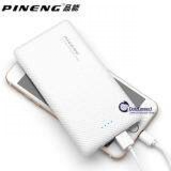 Pineng PN-958 10000mAh Super Slim Li-Polymer Power Bank White | PGMall