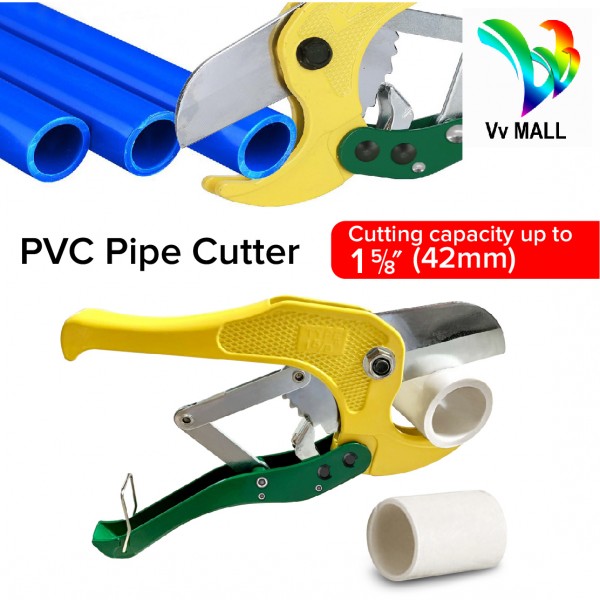 PVC Pipe Cutter 42mm PVC Cutter Plumbing Tool Aircond Tool Pemotong ...