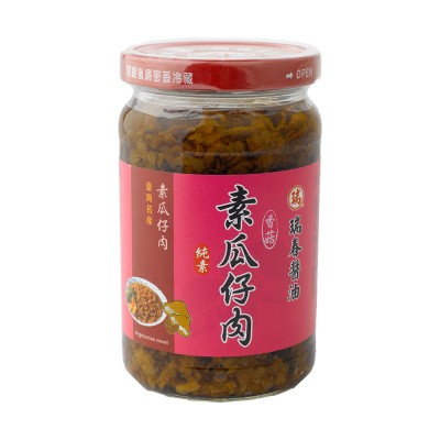 Ruei Chun, Vegetarian Meat Sauce (330g) 瑞春酱油 纯素 素瓜仔肉 | PGMall