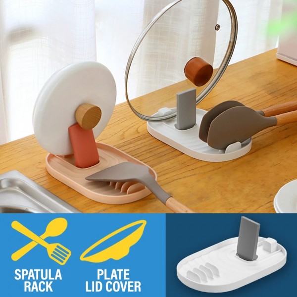 Aromate Spatula Rack & Lid Cover Storage Holder | PGMall