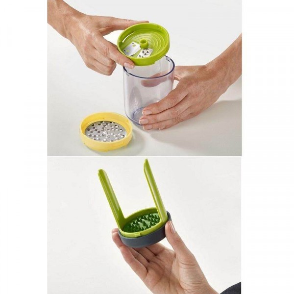 3 in 1 Handheld Spiralizer Vegetable Spiral Slicer Peeler Cutter ...