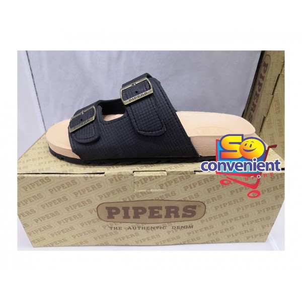 Pipers Sandal 100% Original E0936-01J Black 11 | PGMall