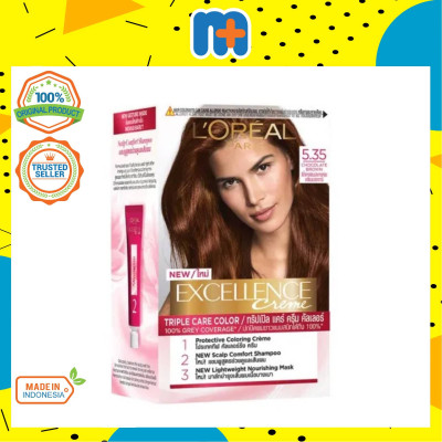 [MPLUS] LOREAL PARIS EXC No 5.35 Chocolate Brown Ebt | PGMall