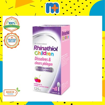 [MPLUS] RHINATHIOL SYRUP FOR CHILDREN 2% 125ML | PGMall