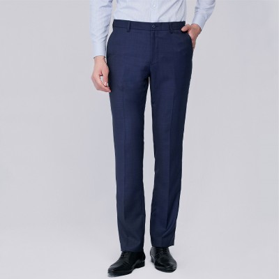 G2000 Men's Formal Pants Navy Blue 35 | PGMall