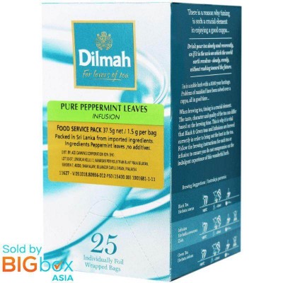 Dilmah Herbal Infusion 37.5g (1.5g x 25s) - Peppermint | PGMall