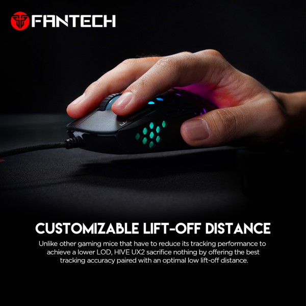 [SS ONLINE STORE] FANTECH UX2 Gaming Mouse Wired Mouse Gaming Silent ...